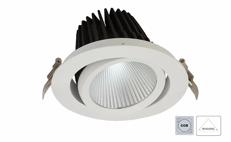 Round Die-casting Recessed Profile Pin Point Led Lights Spot Lights ...