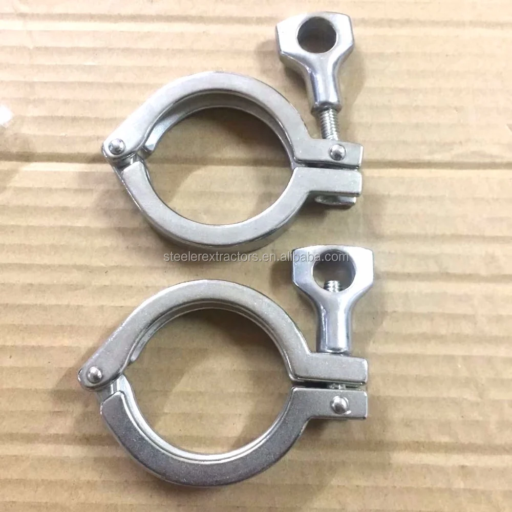 Hygienic SS304 Stainless Steel Tri-Clover Fittings