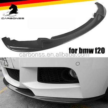 Front Splitter For Bmw 1 Series F20 135i M Sport 2012-2015 Carbon Fiber ...