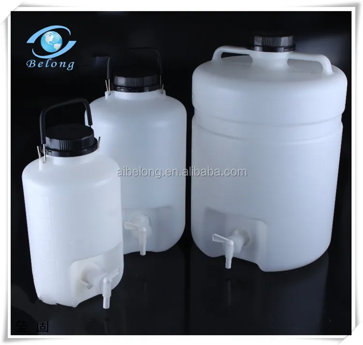 Ibelongl Laboratory Hdpe Plastic Carboy With Sigpot 5l 10l 25l - Buy ...