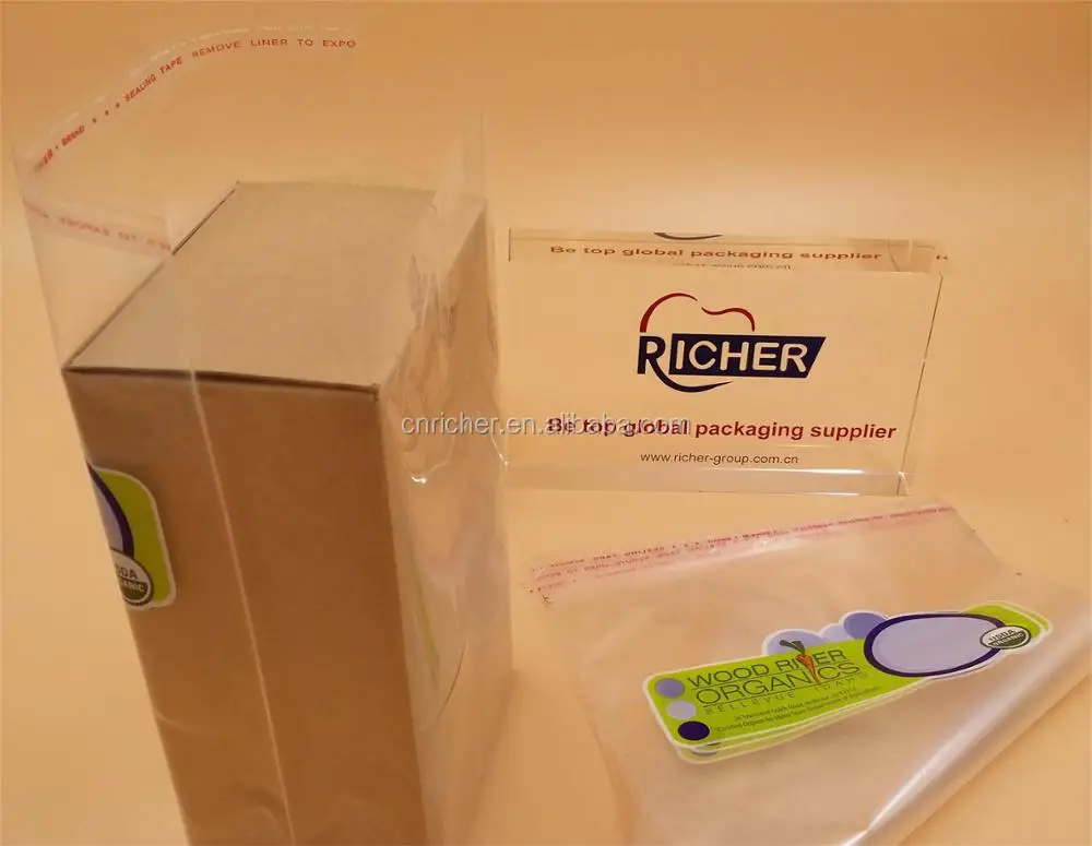 Clear Polybag Packaging - Self Adhesive & Biodegradable