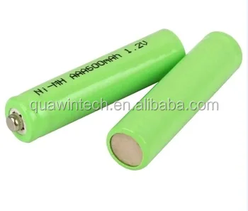 Nimh Aaa 600mah 1.2v Ni-mh Rechargeable Battery Button Top Flat Top Aaa ...