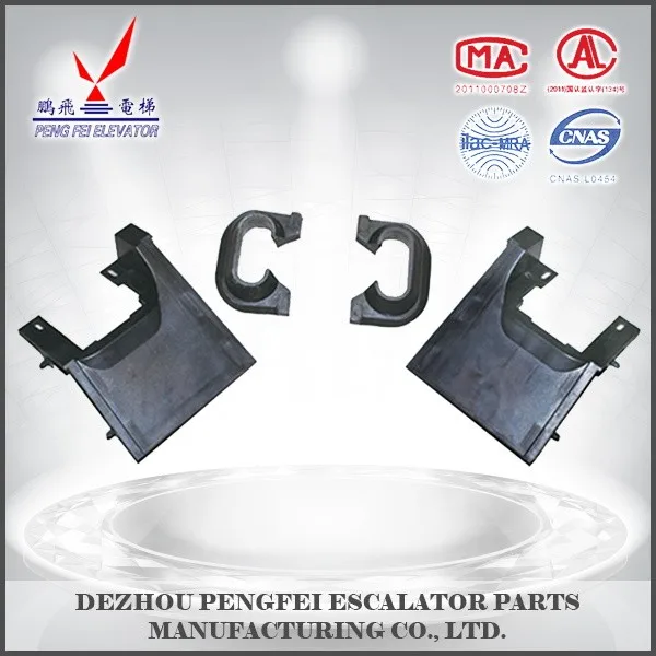 Right Inlet Guard With Two Holes Escalator Handrail Entrance Escalator ...