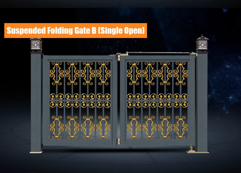 Hot Sales Aluminium Folding Gates For Yard Gate In Gangdong - Buy ...