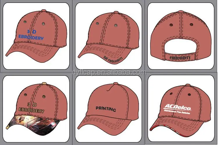 Custom Red Hat For Workers/worker Caps - Buy Custom Urban Caps Hats ...