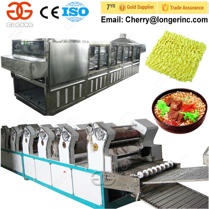 Automatic Chinese Instant Dry Chow Mein Noodle Machine - Buy Chown Mein ...