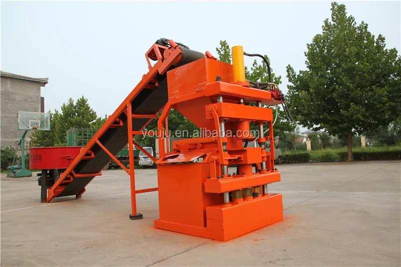 Soil Interlocking Clay Brick Machine/compressed Earth Blocks Machines ...