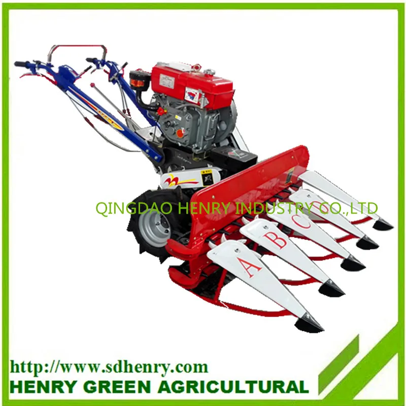 Grass Reaper Machine - Efficient Mini Harvester for Wheat