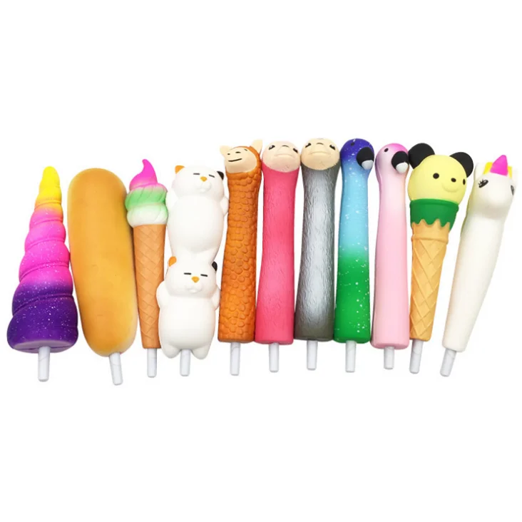 High Quality Squishy Pen Mini Scented Animals Squishies Desk Toys - Buy ...