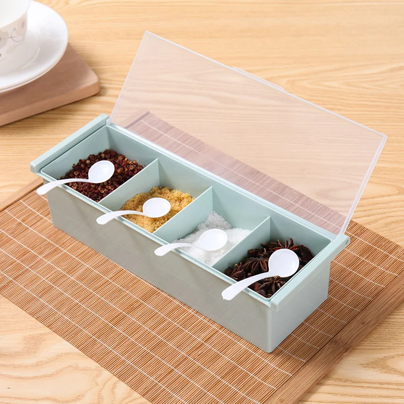 Plastic Seasoning Spice Box For Restaurant,Kitchen Seasoning Condiment ...