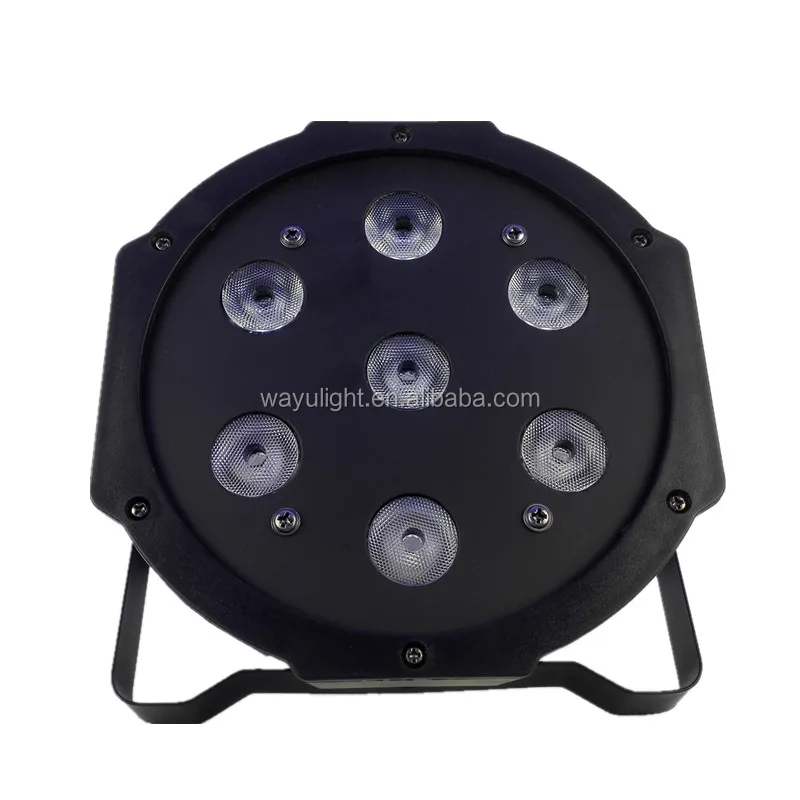 7x10w Led Par Light Rgbw 4in1 7*10w Flat Par Led Dmx512 Disco Lights ...