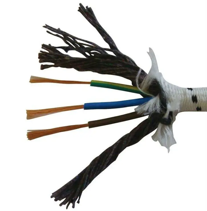 3x0.75mm2 Cloth Braided Cable/steam Iron Cable/braided Iron Cable - Buy ...