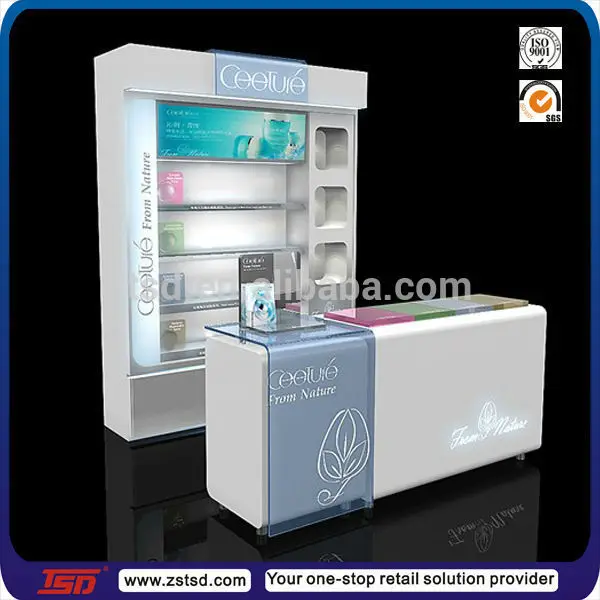 Custom Beauty Salon Shampoo Products Display Cabinets/ Display Showcase ...