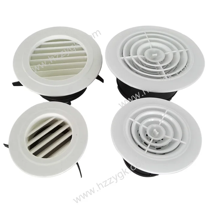 Adjustable Mounted Ceiling Exhaust Air Diffuser / Air Conditioning ...