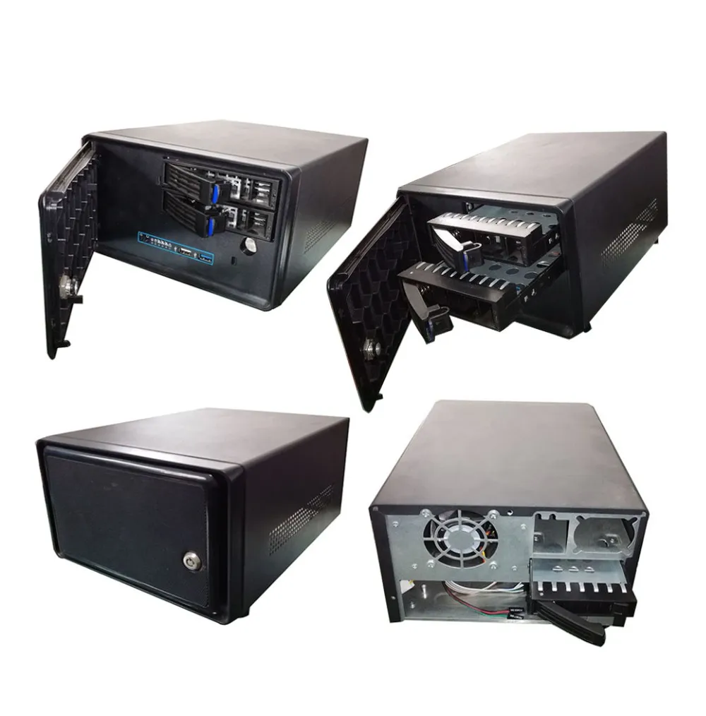 Oem Sheet Metal Case Fabrication 2bay Atx Rack Mount Matx Nas Case ...