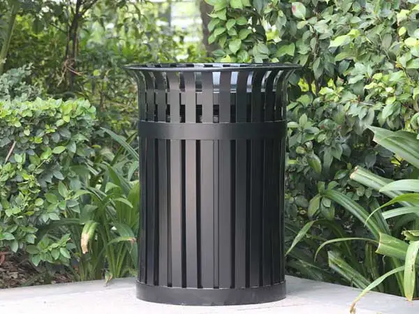 Outdoor Steel Metal Waste Bin Wholesale - Buy Hot Dip Galvanzing Waste ...