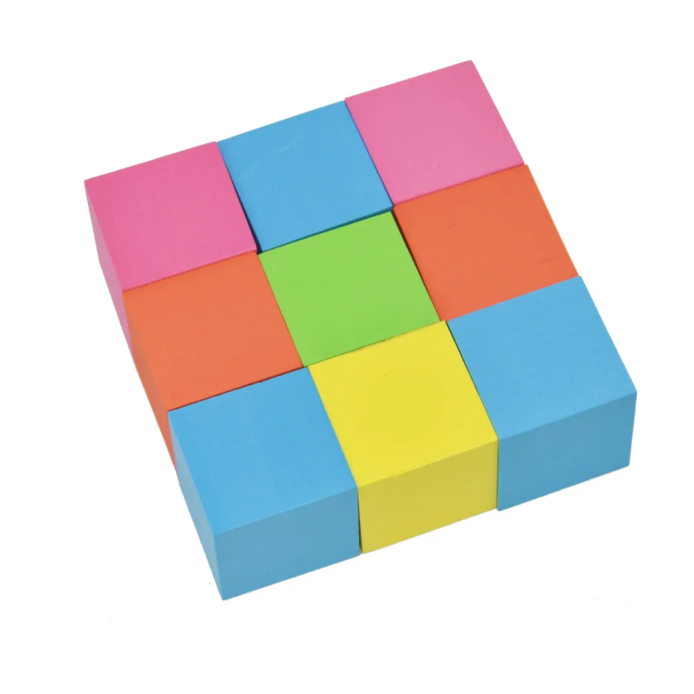Custom Educational Eva Foam Cube Block Toys - Buy Educational Foam Cube ...
