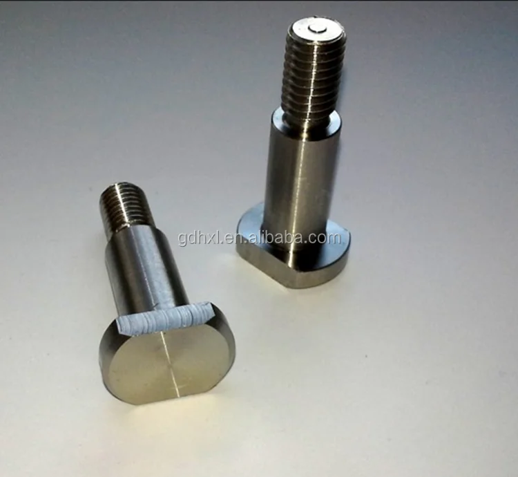 Tornillos de hombro en t de acero inoxidable DIN 1445 personalizados, pasadores de horquilla con ...