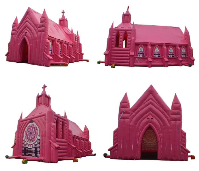 Good Price Large Inflatable Pink Wedding Church Tent For Sale - Buy ...