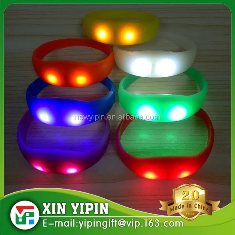 Hot-selling Led Sound Sensor Or Motion Sensor Flashing Silicon Led ...