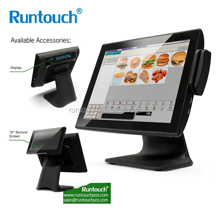 Ipos All In One Touch Screen System 4gb Ram/64gb Ssd/wifi Restaurant ...