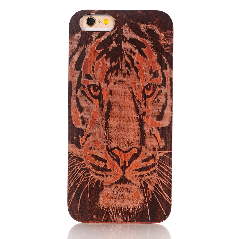 Luxury Natural Carved Real Wood Pc Wooden Hard Case Cover Protect For ...