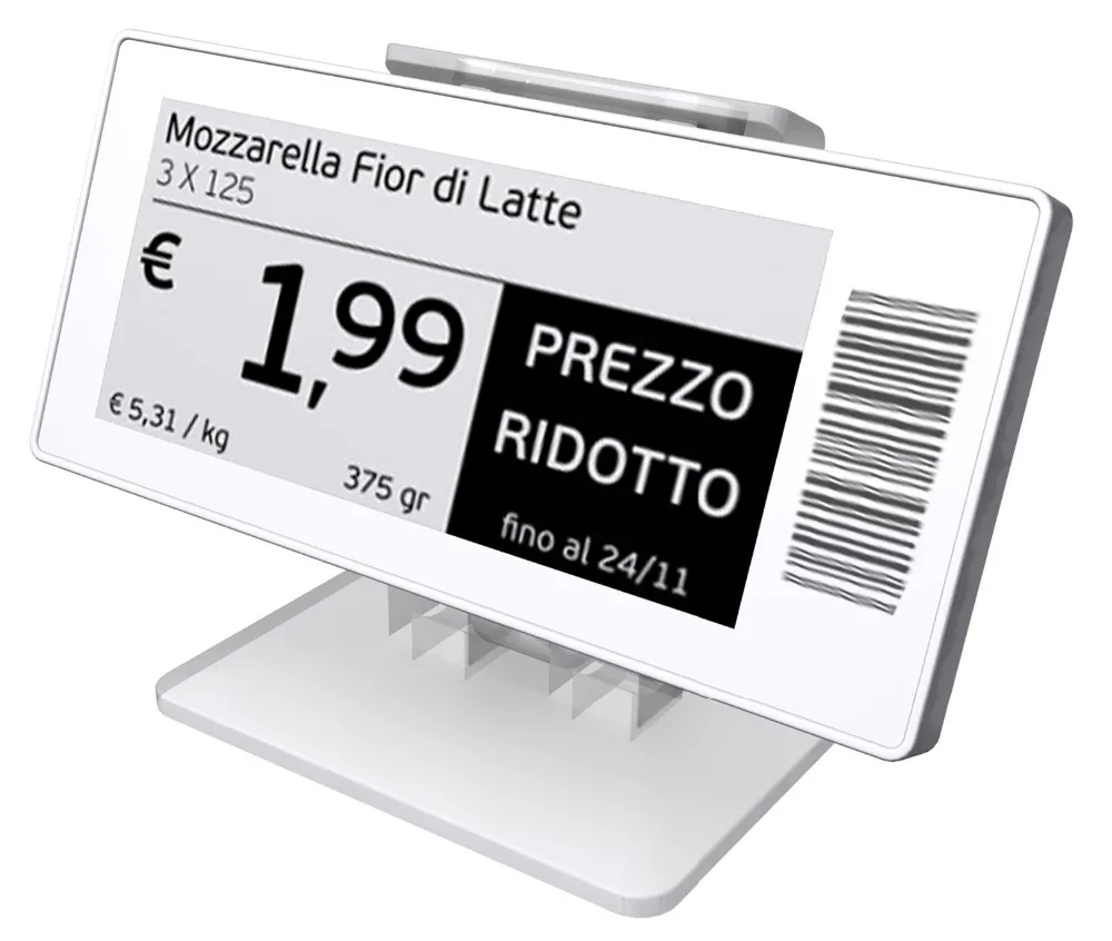 Table Stand Price Tag Holder for ESL Patented - Meethope