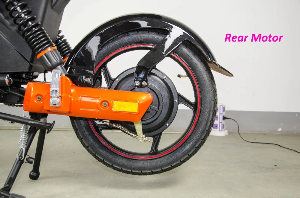 48V 350W Electric Scooter with Pedals for Adults - YABO