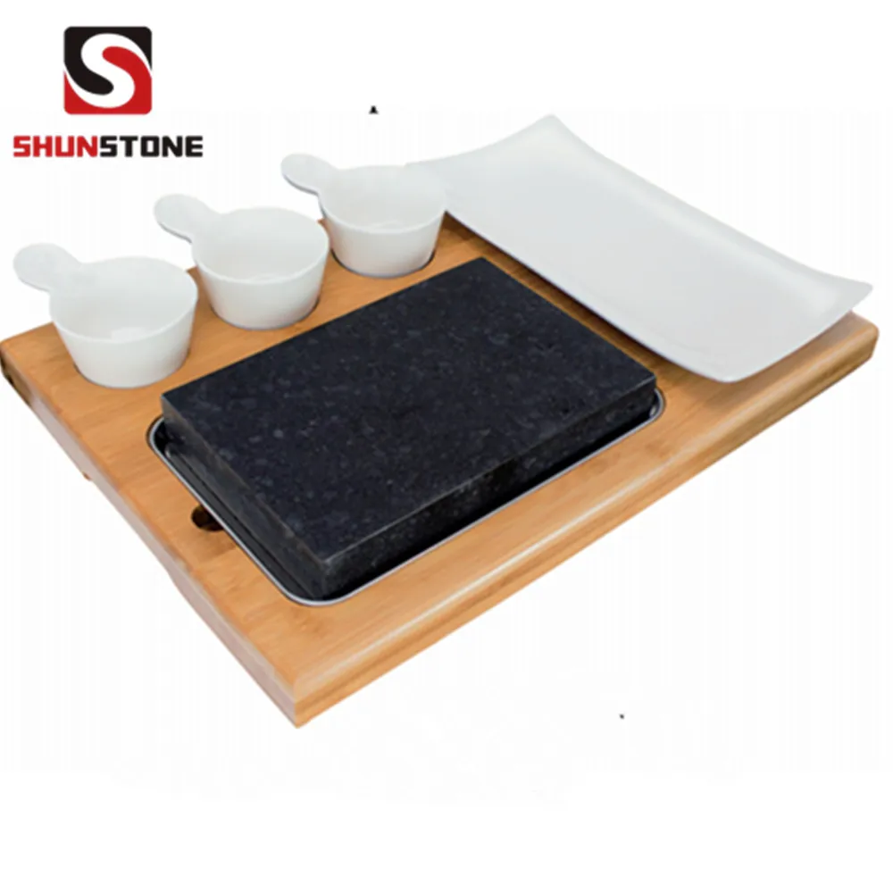 Basalt Cooking Lava Stone/hot Stone Grill Cooking Set Home Use Stone ...