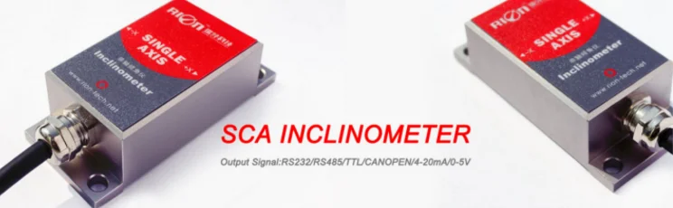 Sca128t Dual Axis Analog Current Output Inclinometer With 4-20ma Output ...
