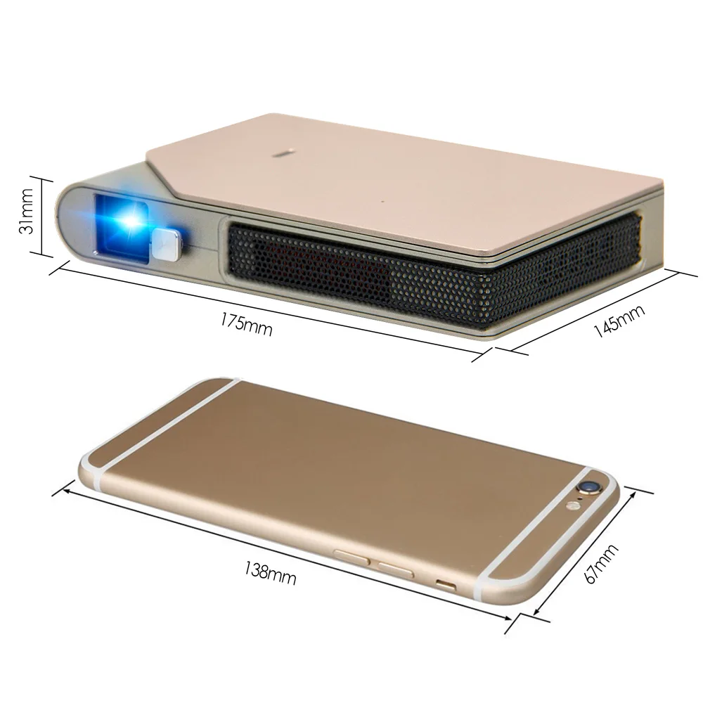 Dlp Texas Instruments Mini Uv Dlp Projector For Android Wifi Phone ...
