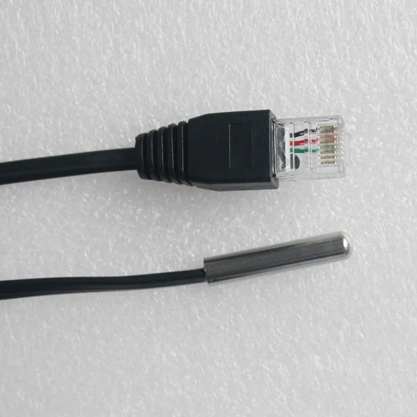 RJ45 Connector DS18B20 Temperature Sensor - High Accuracy
