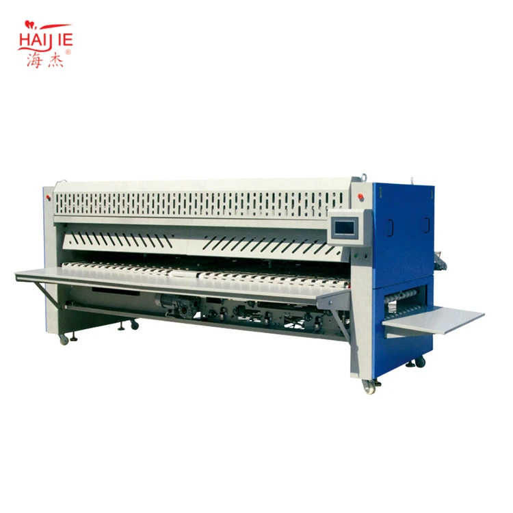 Industrial Automatic Towel Folding Machine - Laundry Bedsheet Folder