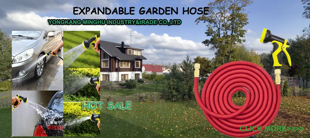 Garden Hose,50 Ft,Heavy Duty Expanding Flexible Expandable Retractable ...