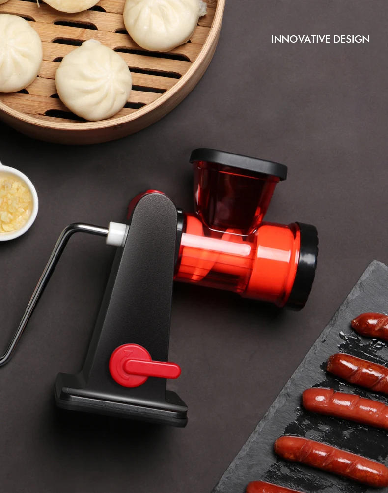 Kitchen Manual Hand Operated Small Multifunctional Plastic Mince Meat ...