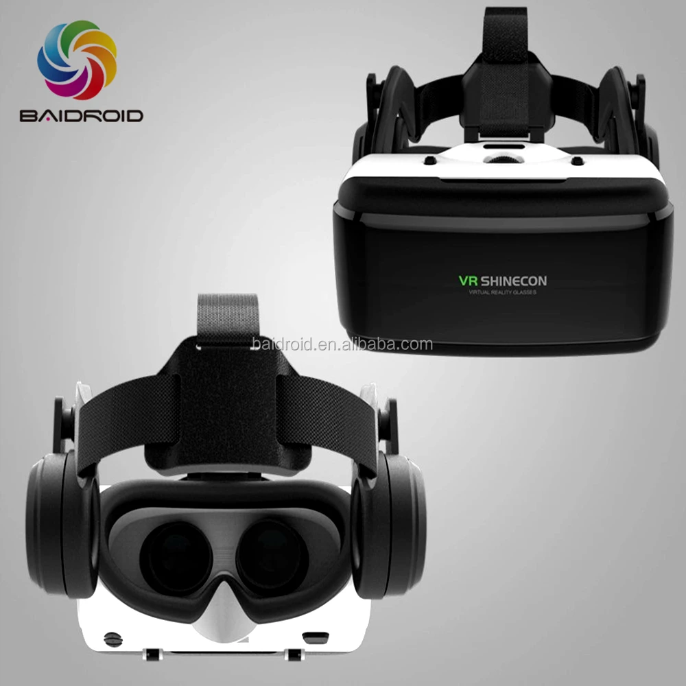 G06e 3d Vr Glasses With Game Controller Virtual Reality Game Movie 3d ...