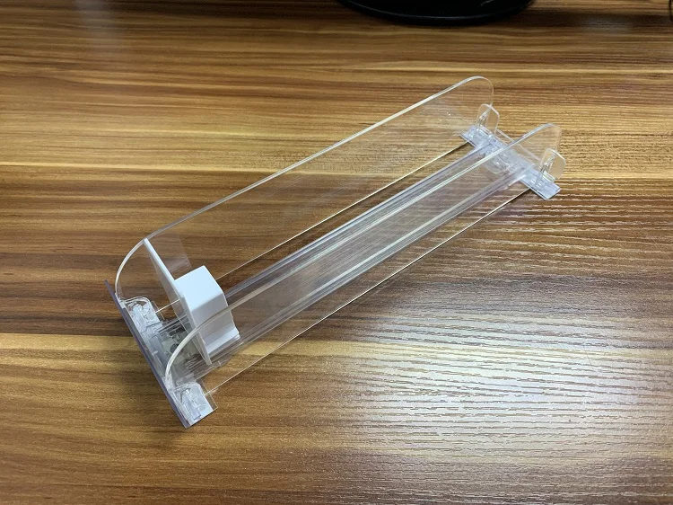 Adjustable 280mm Plastic Shelf Pusher Spring Loaded Pushers - Buy Shelf ...