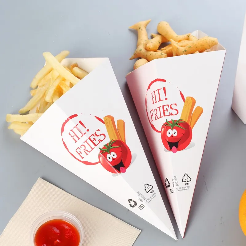 2016 Customized Disposable Fast Food Fries Packaging Box - Buy Fast ...