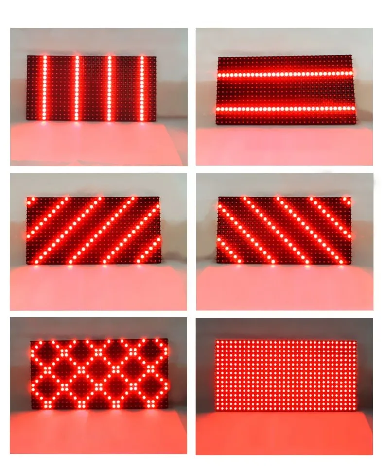 Single Red Color P10 Led Panel Display Moving Text Board Outdoor ...