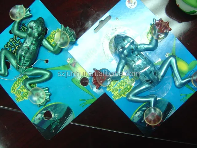 Super Stretch Rubber Frog Suction Cup Toy - Buy Suction Cup Toy ...