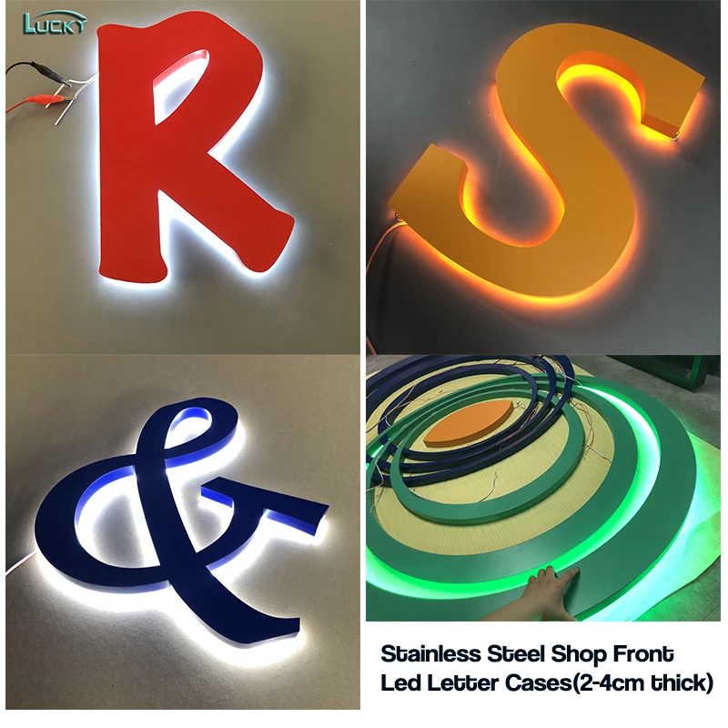 Pre Mounted Wire Connection Raceway Channel Letter Sign