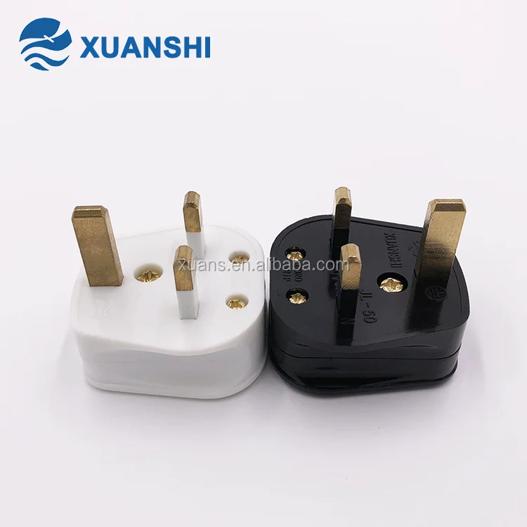 Bs Approval Uk 13amp Removable English Electrical Plug 13a 3 Pin Flat ...