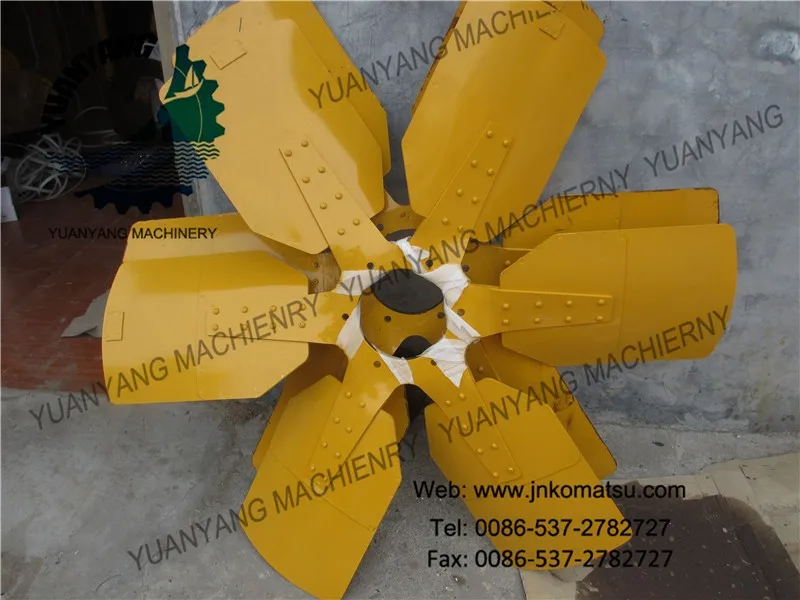 D155 推土机 SA6D140 发动机风扇 600-643-1120 冷却风扇| Alibaba.com