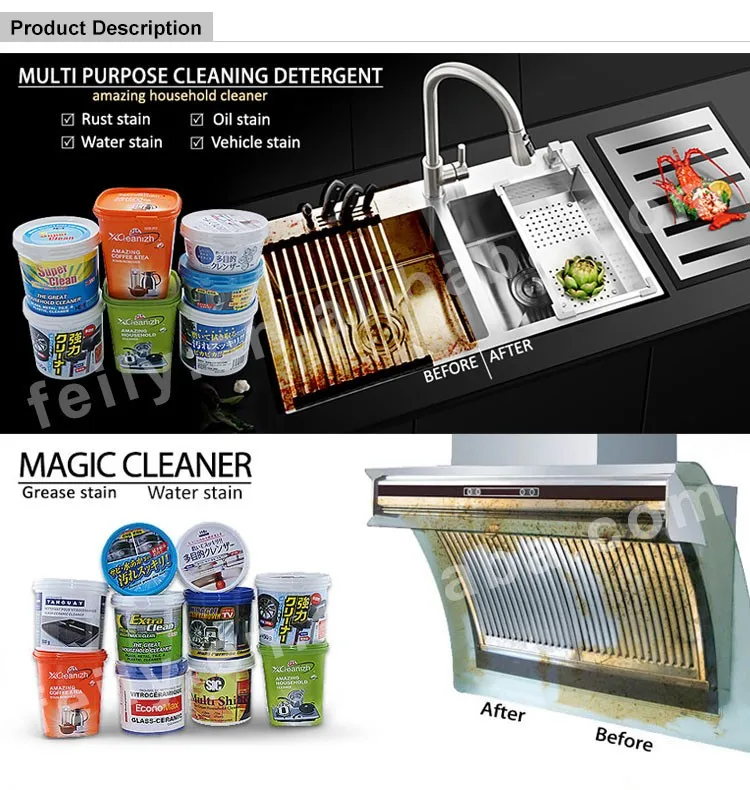 Amazing Multi Purpose Magic Easy Wash Cleaning Paste,Oven & Cookware ...