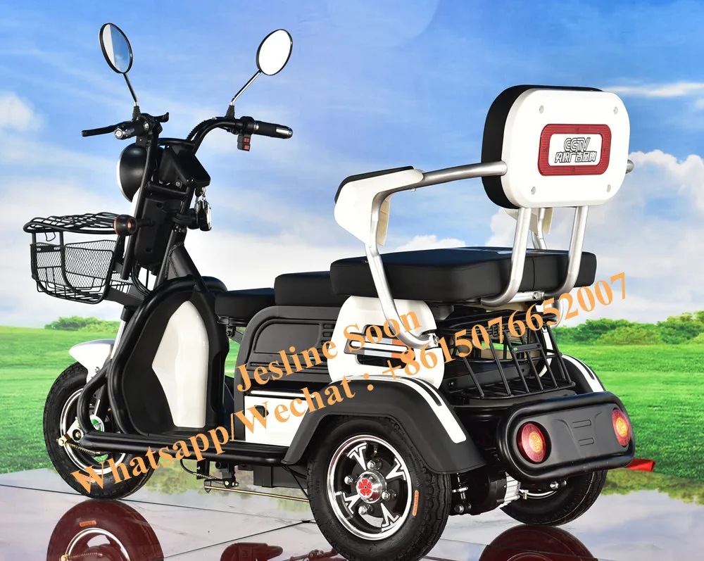 Electric Auto Rickshaw Low Speed Electric Tricycle Rickshaw For Ladies ...
