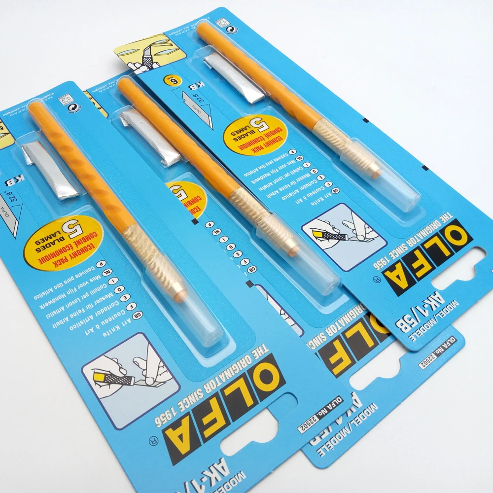 Olfa Ak-1/5b Blade For Art Knife Pen Shape Handle With 5 Baldes Set - Buy Olfa Ak-1/5b Blade ...