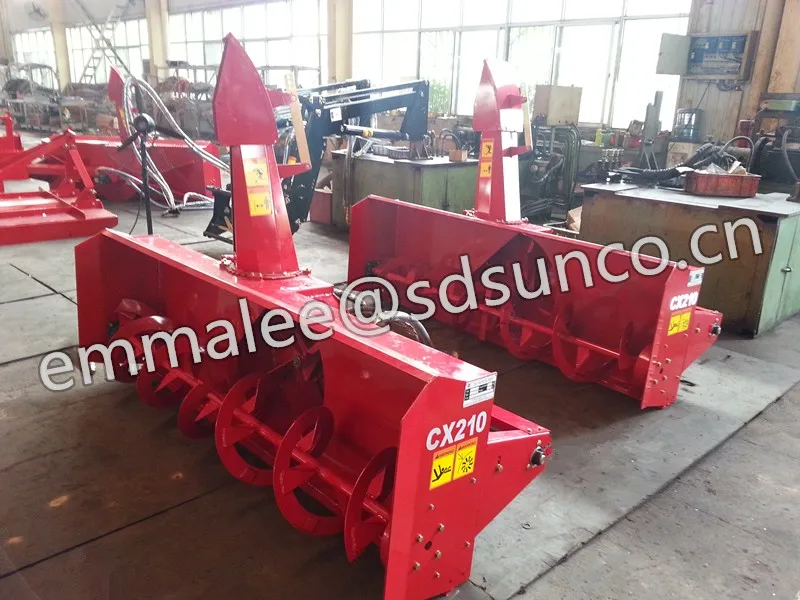 Cx160,Cx180,Cx210 Snow Blower For 3-point Hitched/ Front End Loader ...