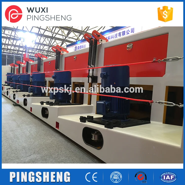 Straight Line Wire Drawing Cable Making Machine - Korea Quality