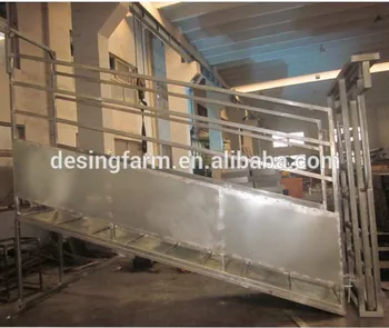 Portable And Adjustable Cattle Loading Ramp - Buy Galvanized Cattle ...