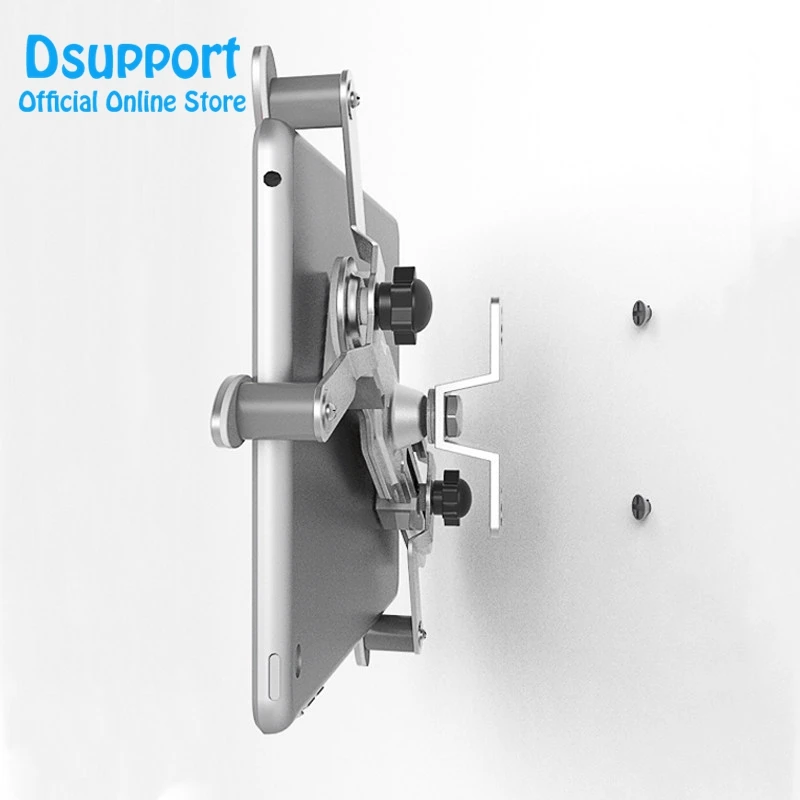 Wall Mount Tablet Holder - 360 Degree Rotation for Ipad